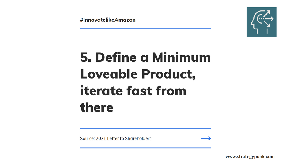 Innovate like Amazon: The 7-step innovation framework