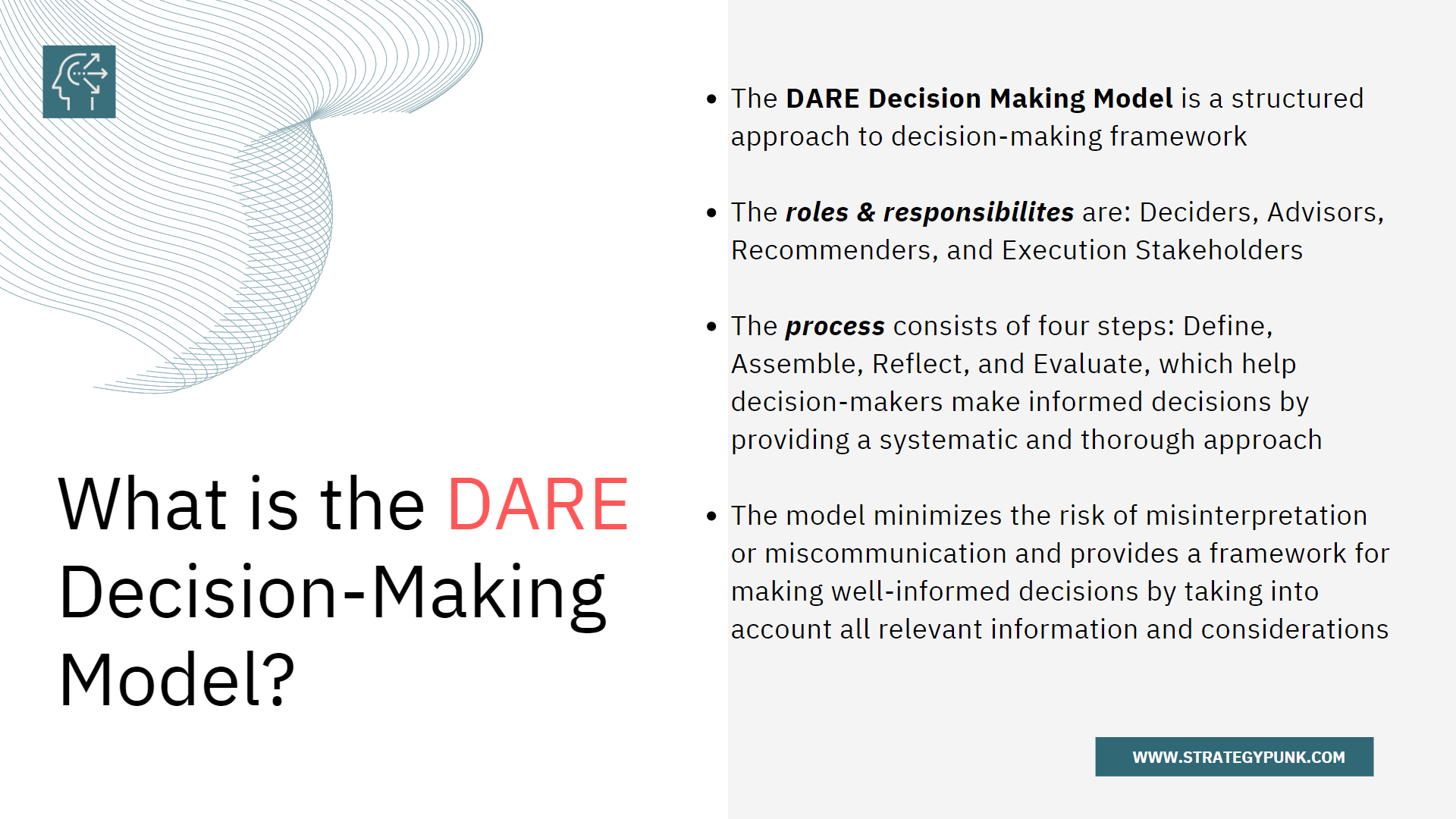 Master Effective Decision-Making with the DARE Model: A Guide and Template