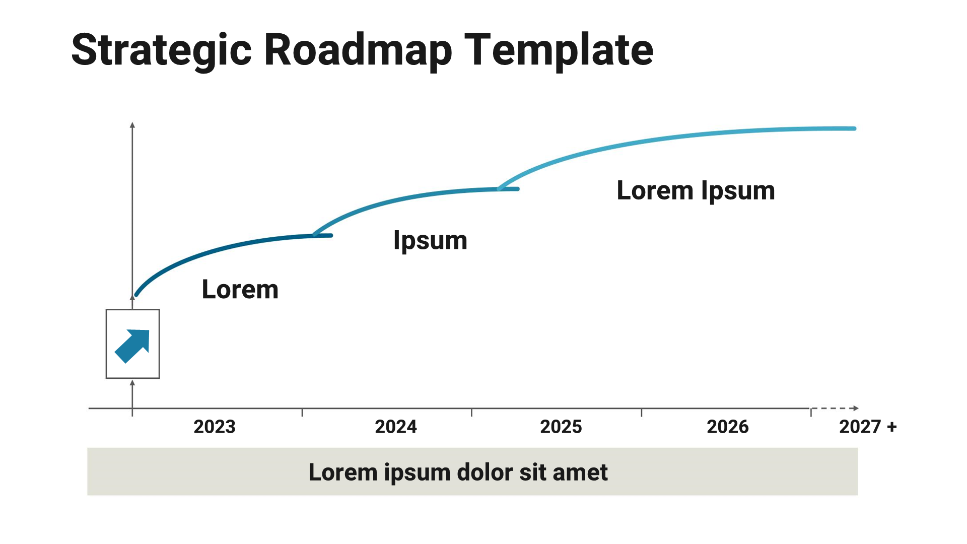 Navigate the Road to Success: Strategic Roadmap Template (Free PowerPoint)
