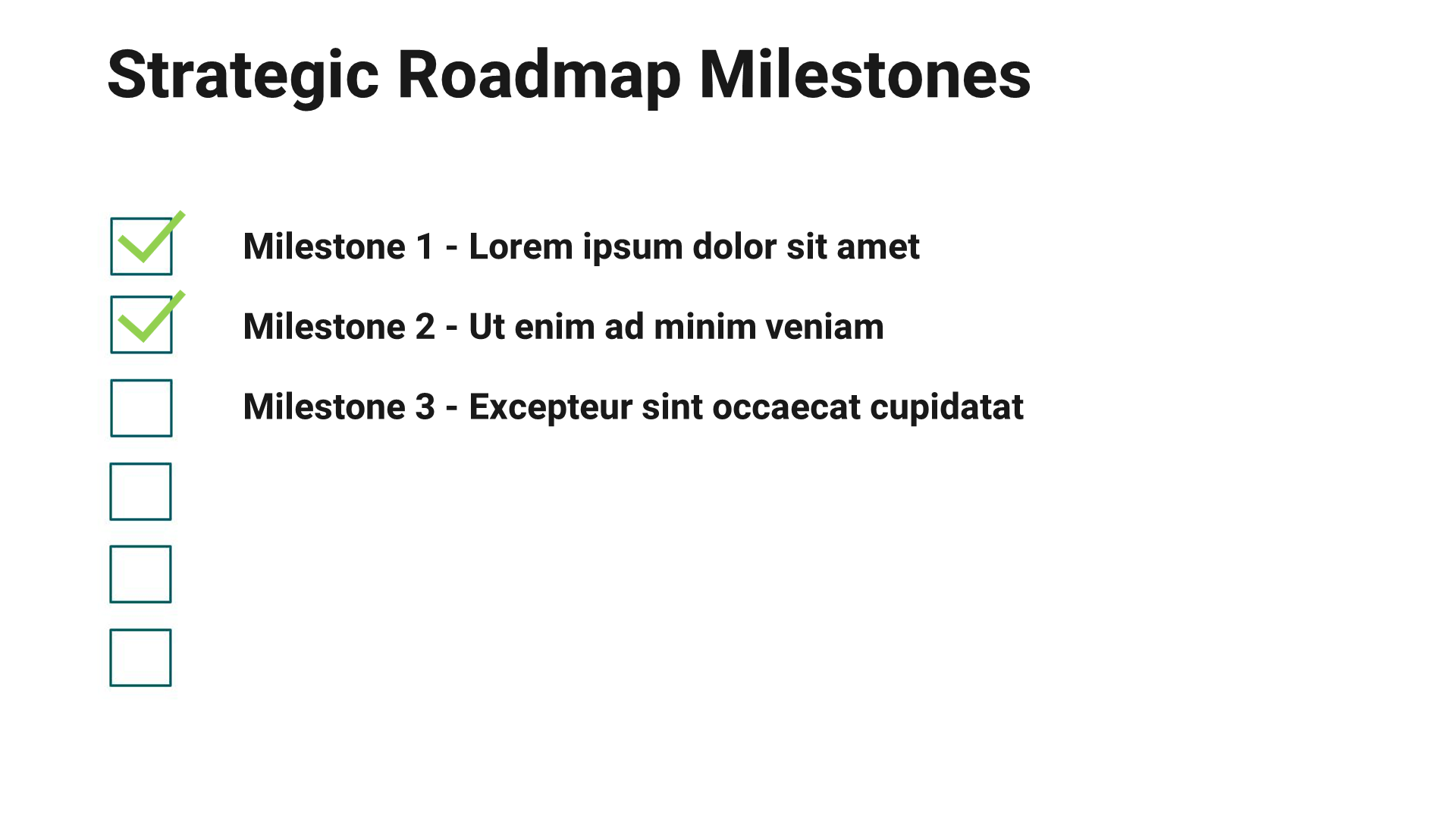 Navigate the Road to Success: Strategic Roadmap Template (Free PowerPoint)