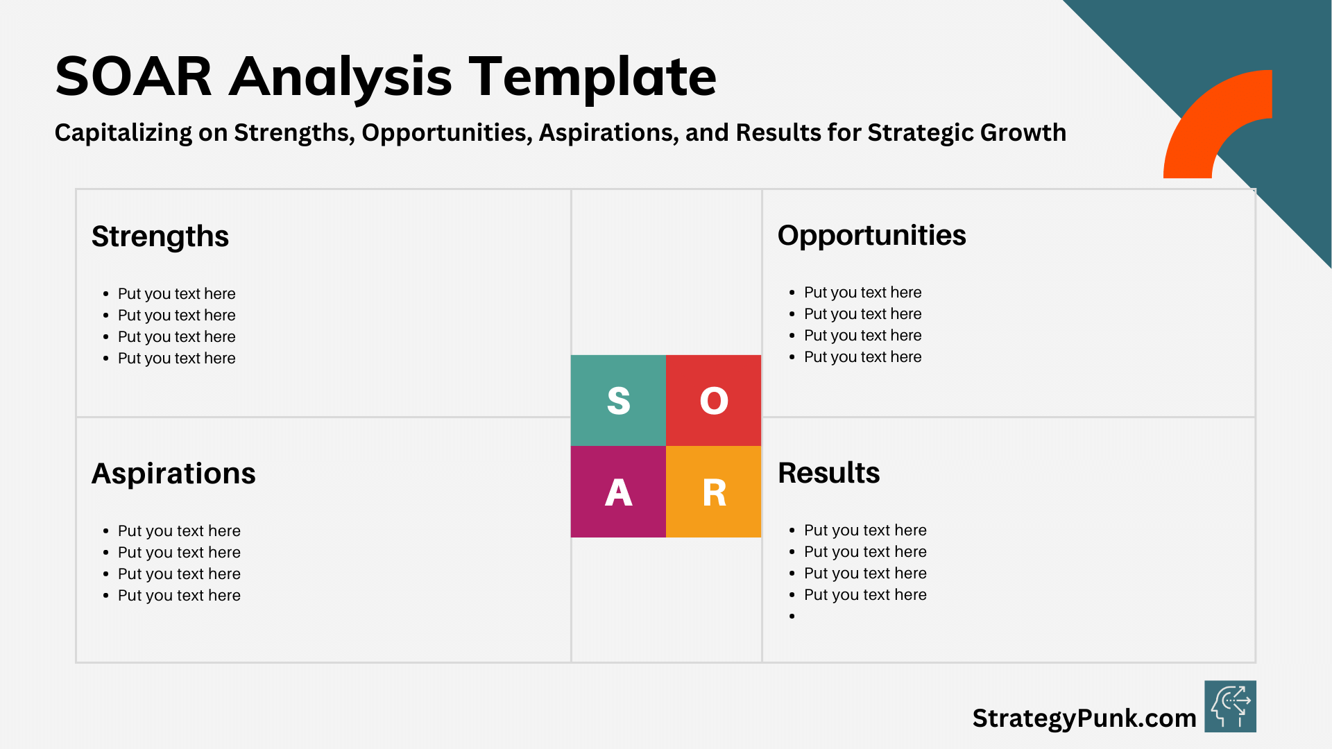 SOAR Analysis PPT Template: Enhance Your Strategic Planning