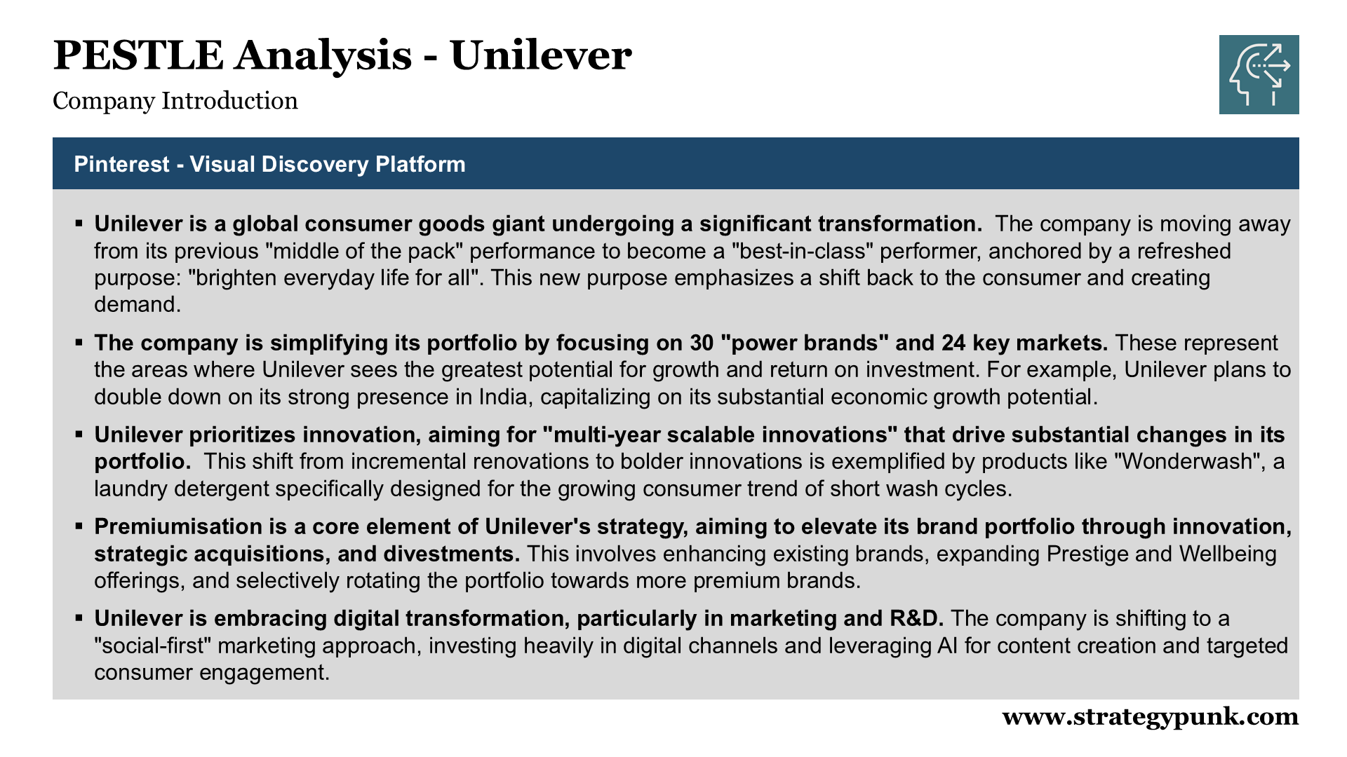 Unilever PESTLE Analysis (FREE PDF and PPT template)