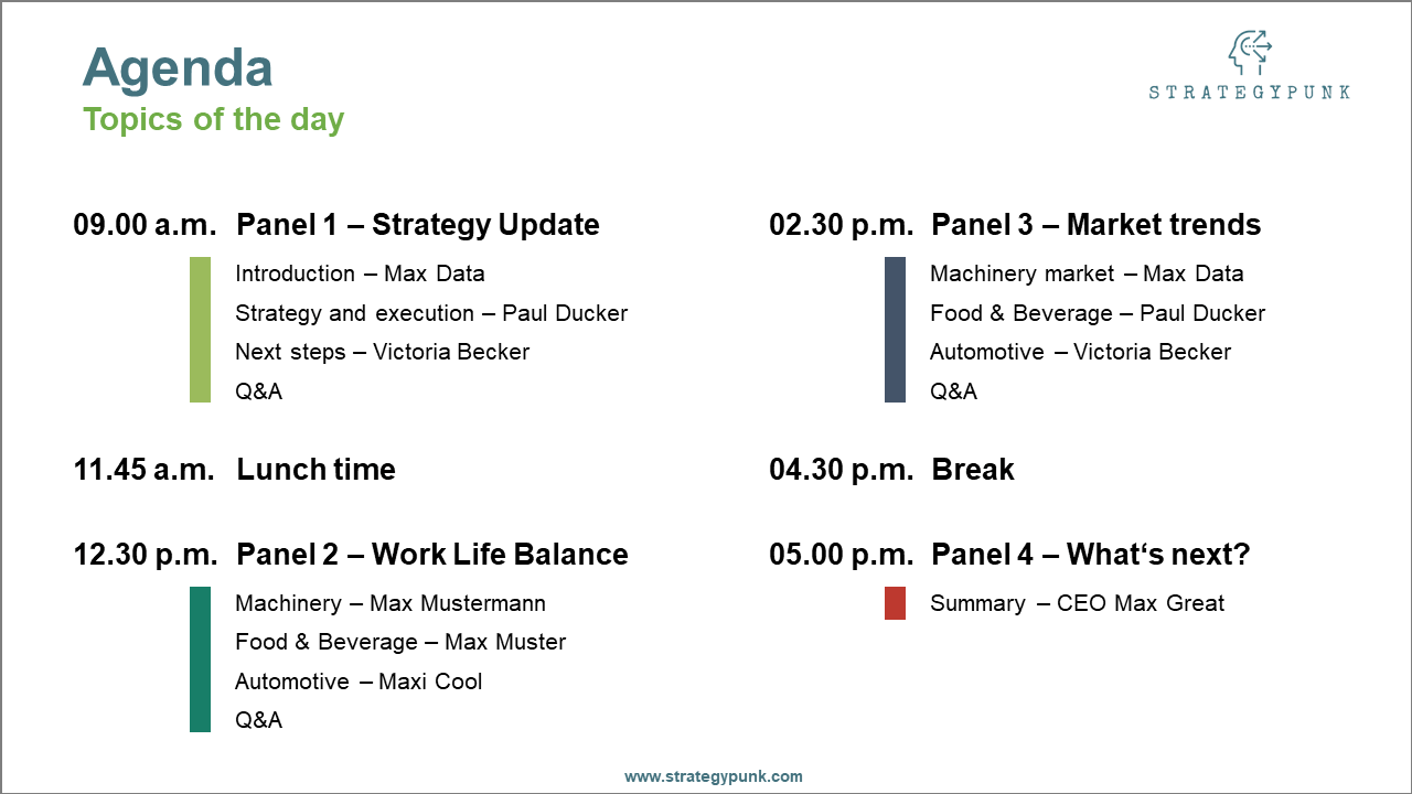 Panel Discussion: Free PowerPoint Template