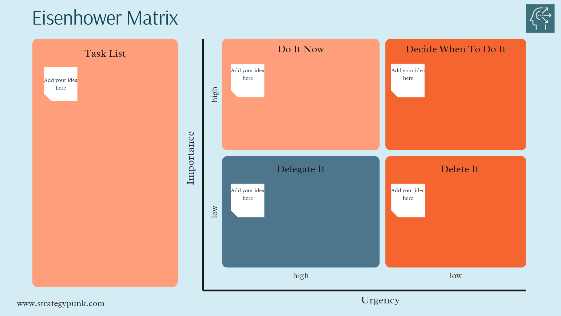 Organize your tasks with the Eisenhower Matrix: Guide and FREE Template