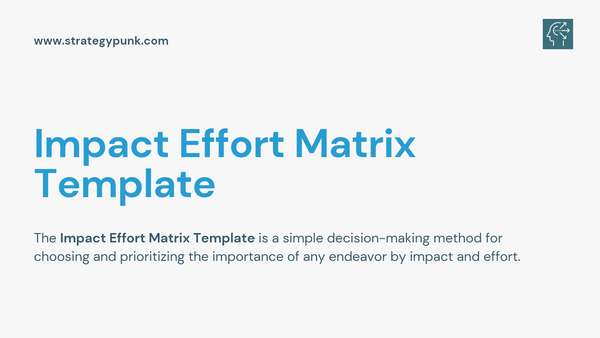 Learn The Truth About Impact Effort Matrix In 60 Seconds (Free Guide ...